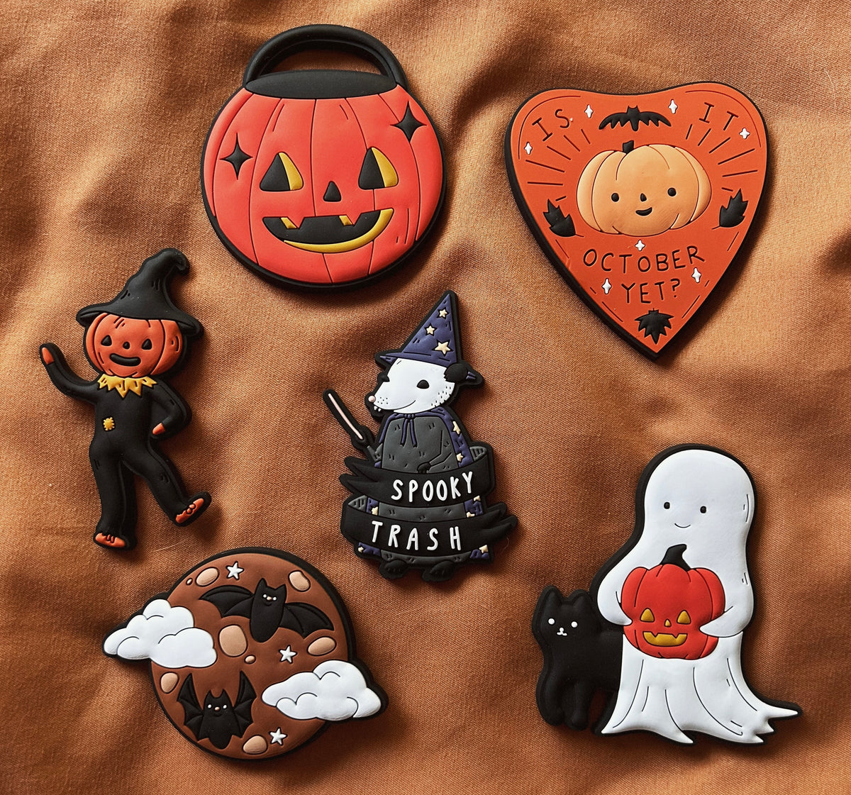 Gregory Ghost Soft PVC Magnet – Little Spooky Studio