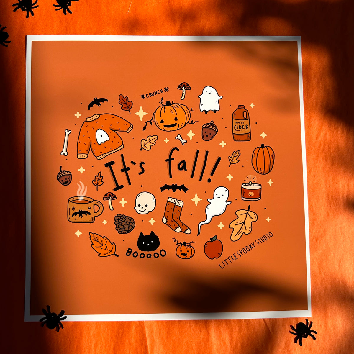 It’s Fall! Art Print – Little Spooky Studio