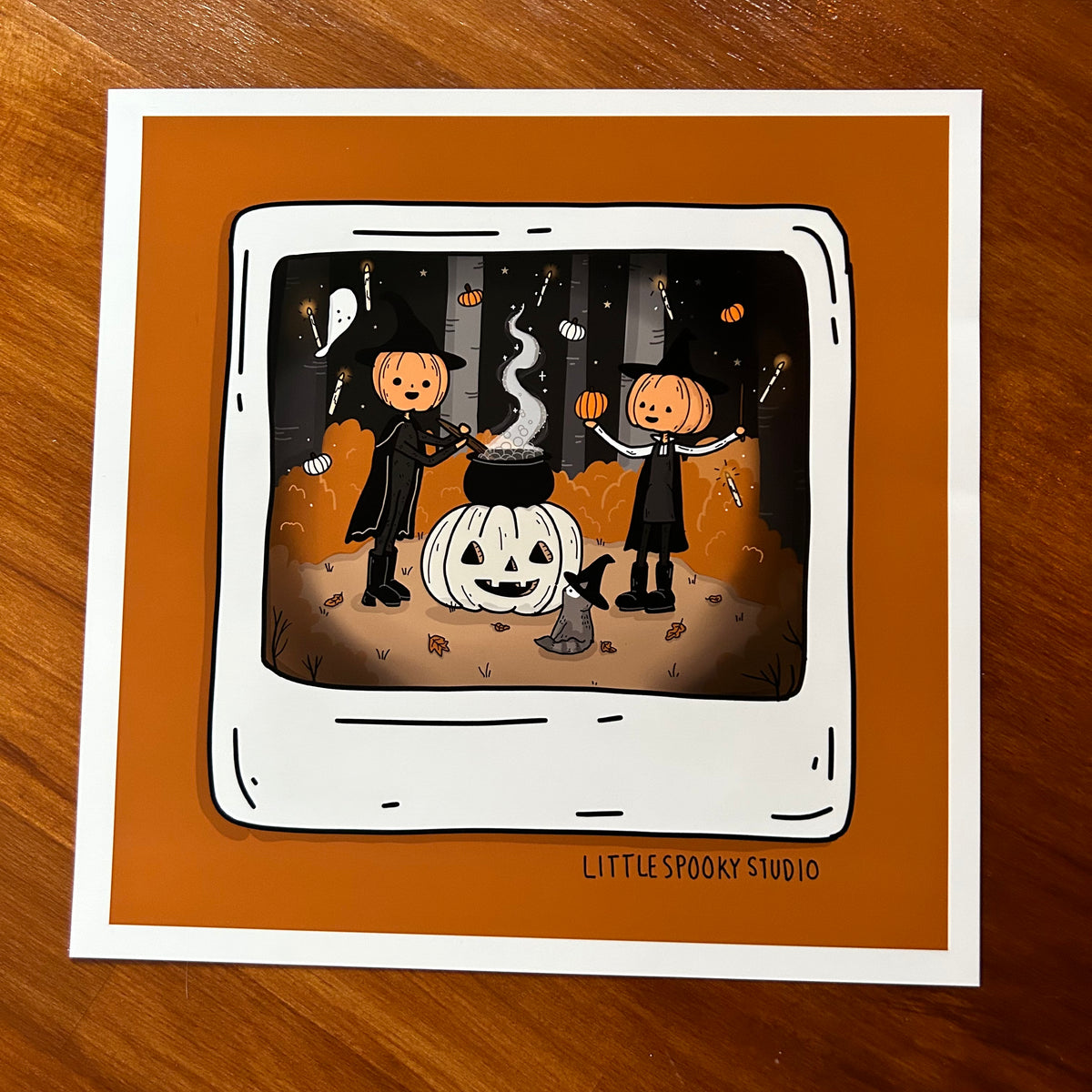 Magic Polaroid 8x8 Art Print – Little Spooky Studio