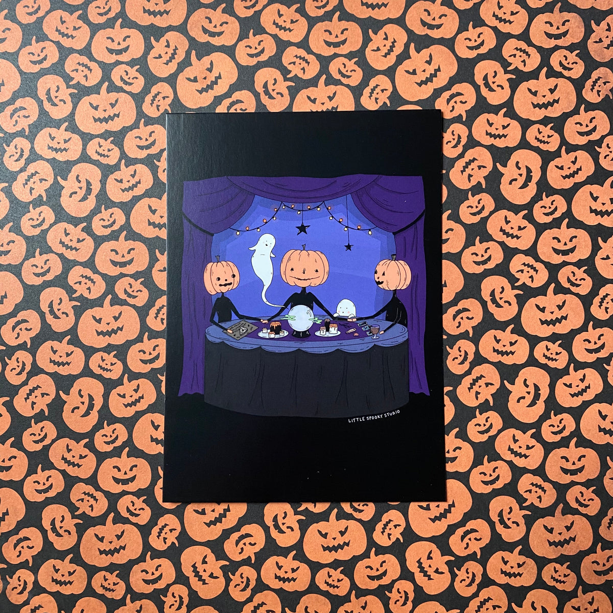 Saturday Night Seance Art Print – Little Spooky Studio