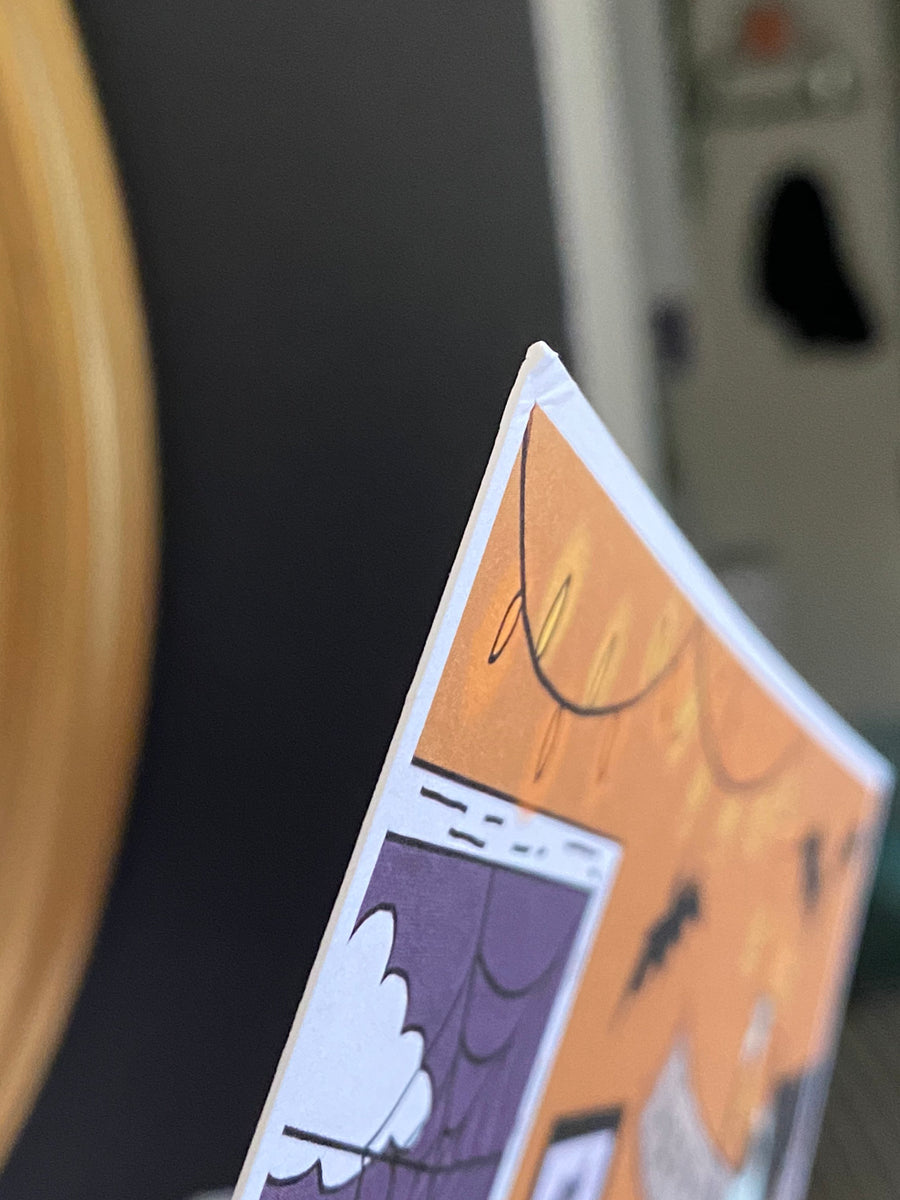 Alien Party Square Art Print – Little Spooky Studio