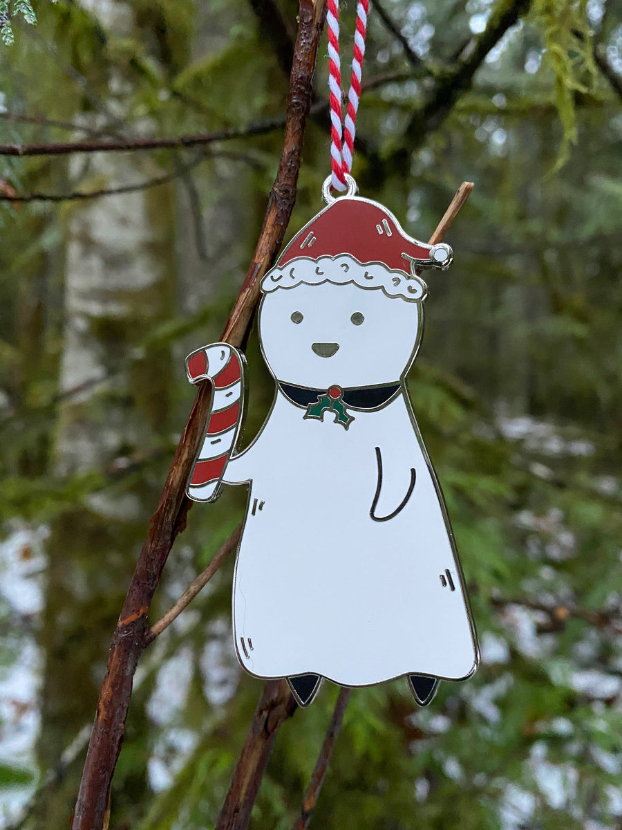 Juniper Ghost Tree Ornament – Little Spooky Studio